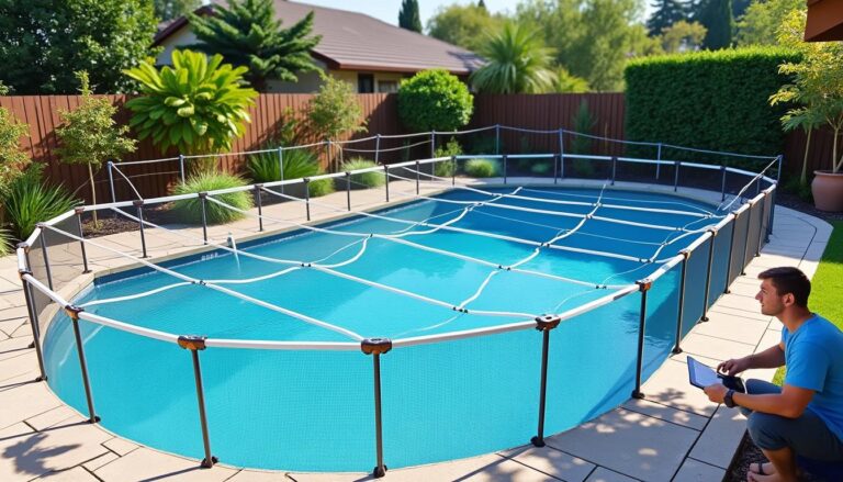 5 astuces pour installer un filet de sécurité de piscine pas cher ...